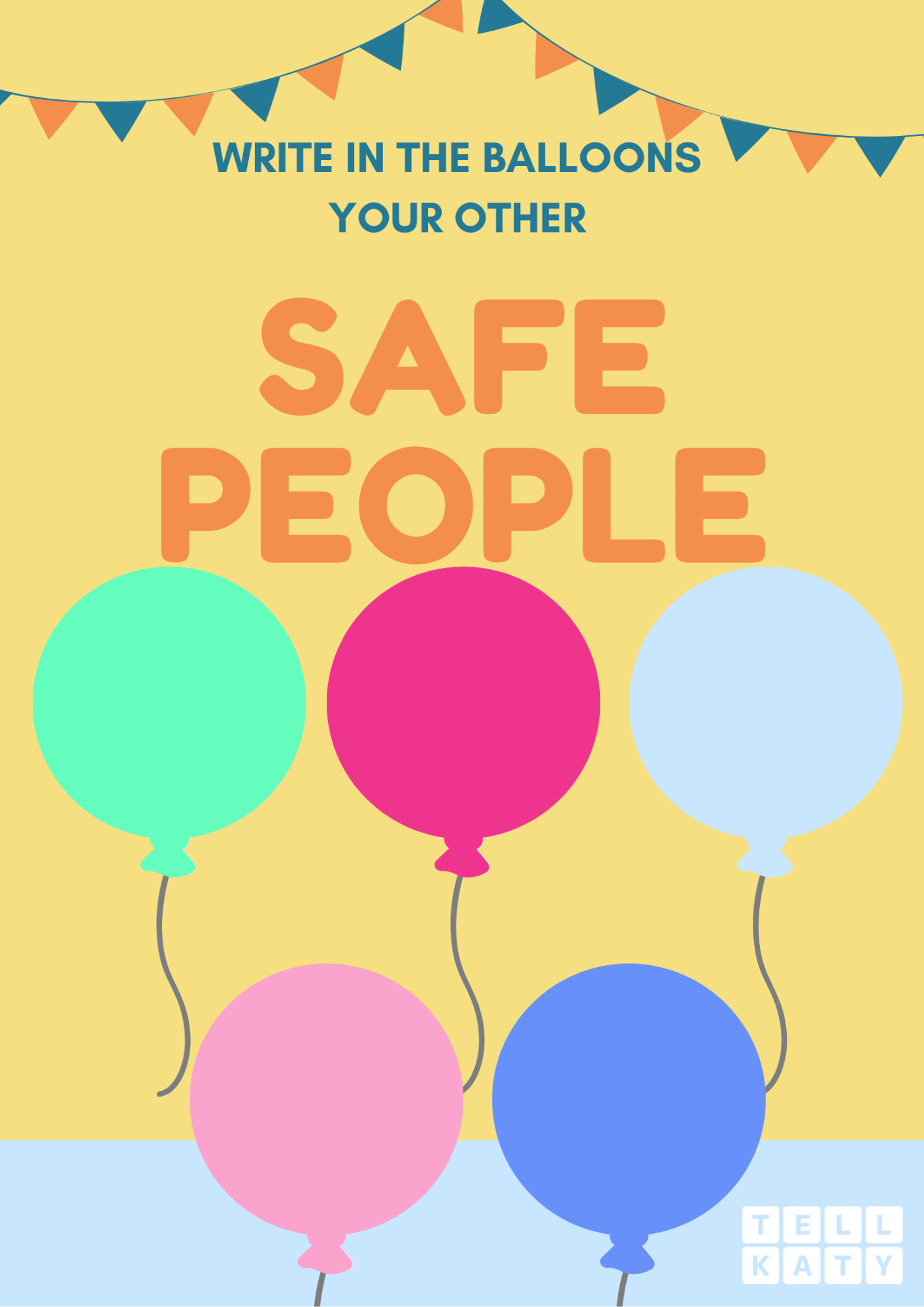 Safe People - For when a child can't find the words...
